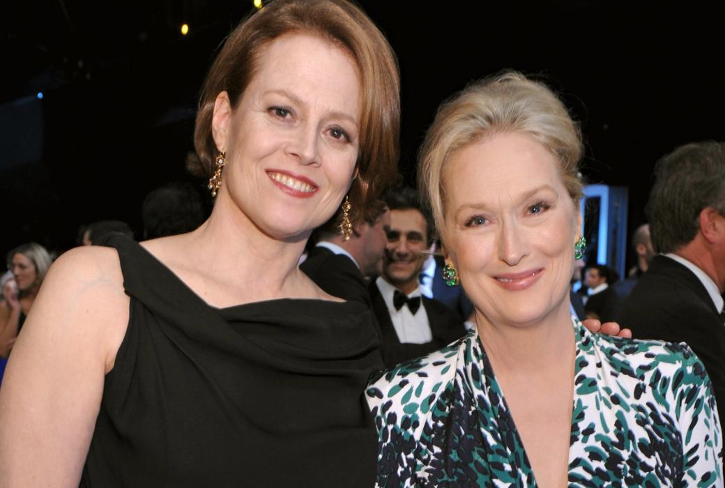Meryl Streep și Sigourney Weaver, pentru prima dată...