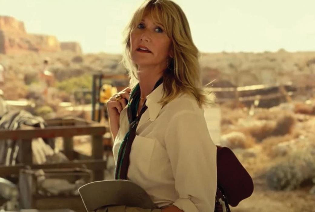 LAURA DERN este dr. Ellie Sattler, pentru a treia oară...